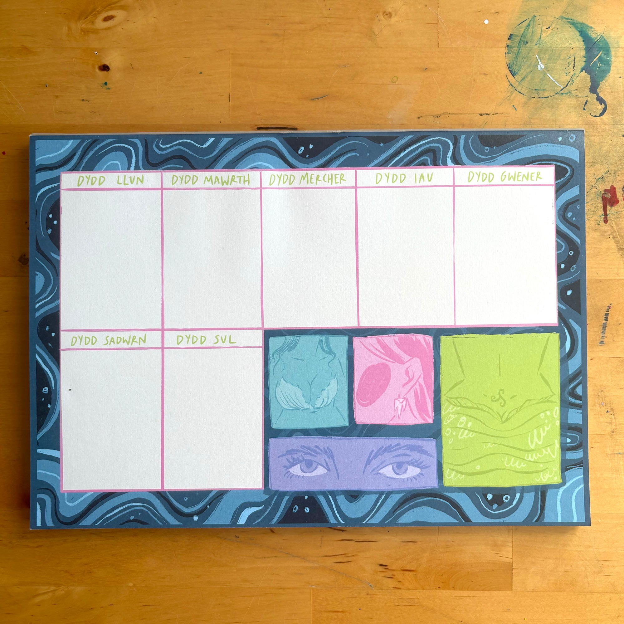 Mermaid Weekly Planner – mythsntits